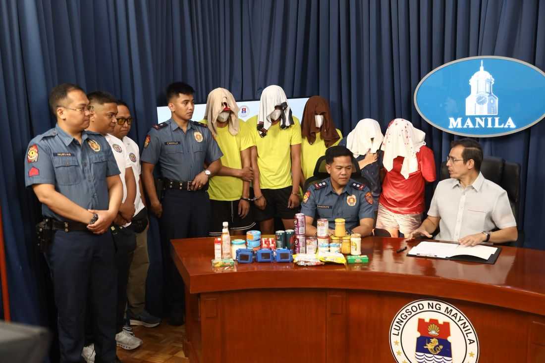 5 men arrested in Quiapo for alleged sale of ₱950K worth of expired food